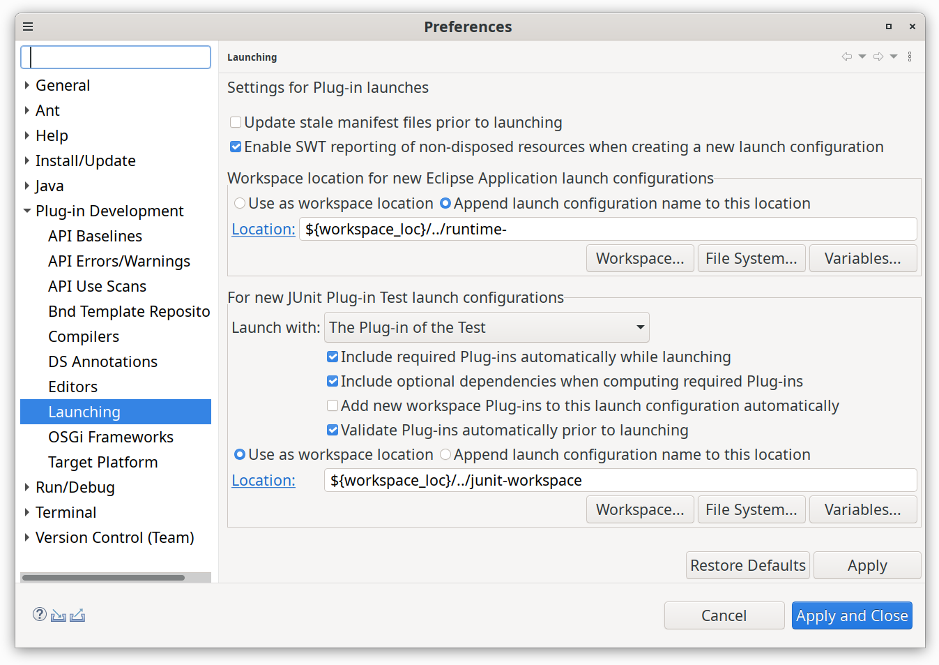 Documentation | Eclipse Project