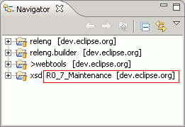 Web Tools Platform 0.7 maintenance stream proposal