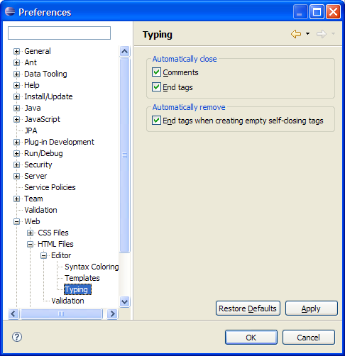 Web Tools Platform 3.0 M6 News | The Eclipse Foundation